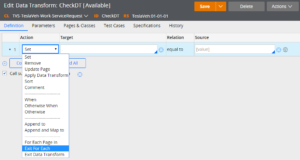How to use data transform in Pega