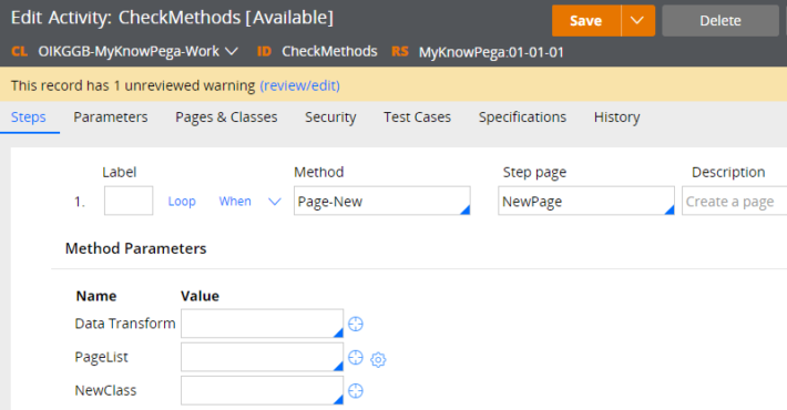 Activity Methods on Clipboard Pages - MyKnowTech