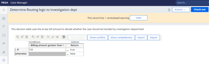 Rule delegation in Pega