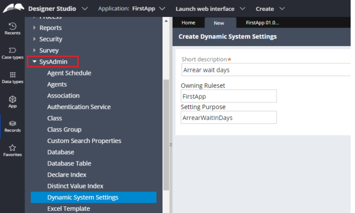 System Settings and Dynamic System Setting Cofigurations in Pega - MyKnowTech