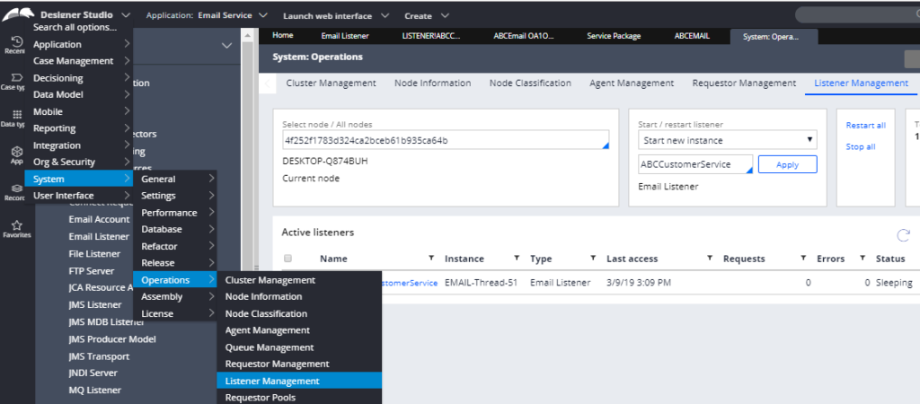 Email Listener - Usage and Configurations in Pega - MyKnowTech