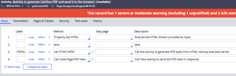 Generate PDF from Pega – Using Pega APIs - MyKnowTech