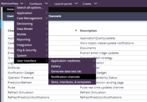 Notifications in Pega - Refresh workbasket, do any UI action