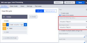 Wait shape in Pega - Configuration and its usage in flow