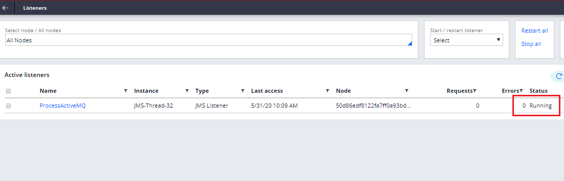 Java Messaging Service 6 - JMS Listener configuration