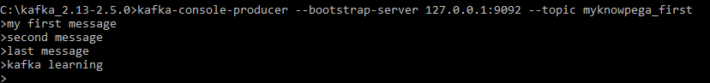 Kafka CLI - Producer, consumer, consumer groups