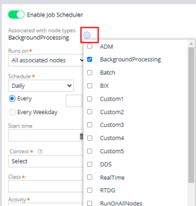 Job scheduler usage and configuration in Pega