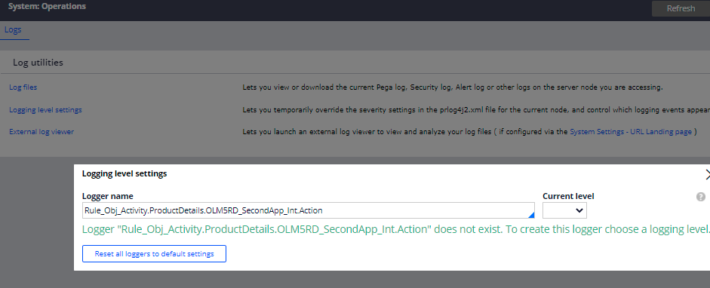 Loggers and Log Categories in Pega - MyKnowTech