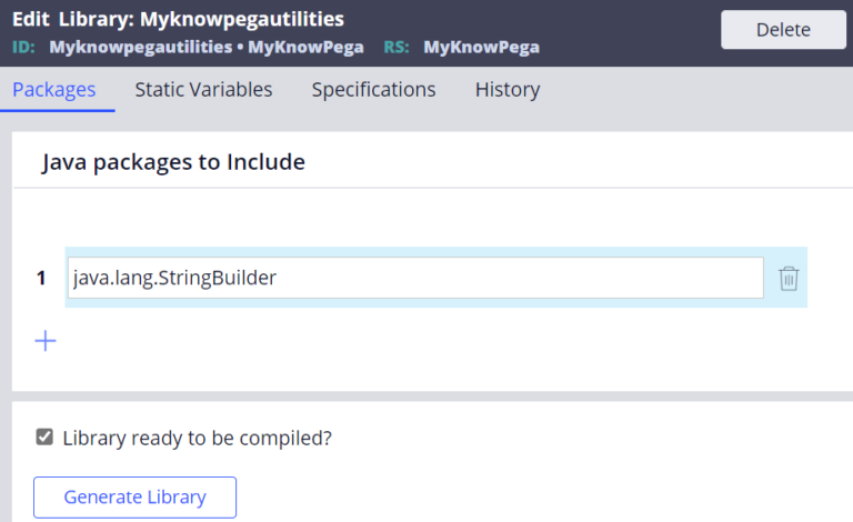 Libraries and Functions - Usage and Configurations - MyKnowTech
