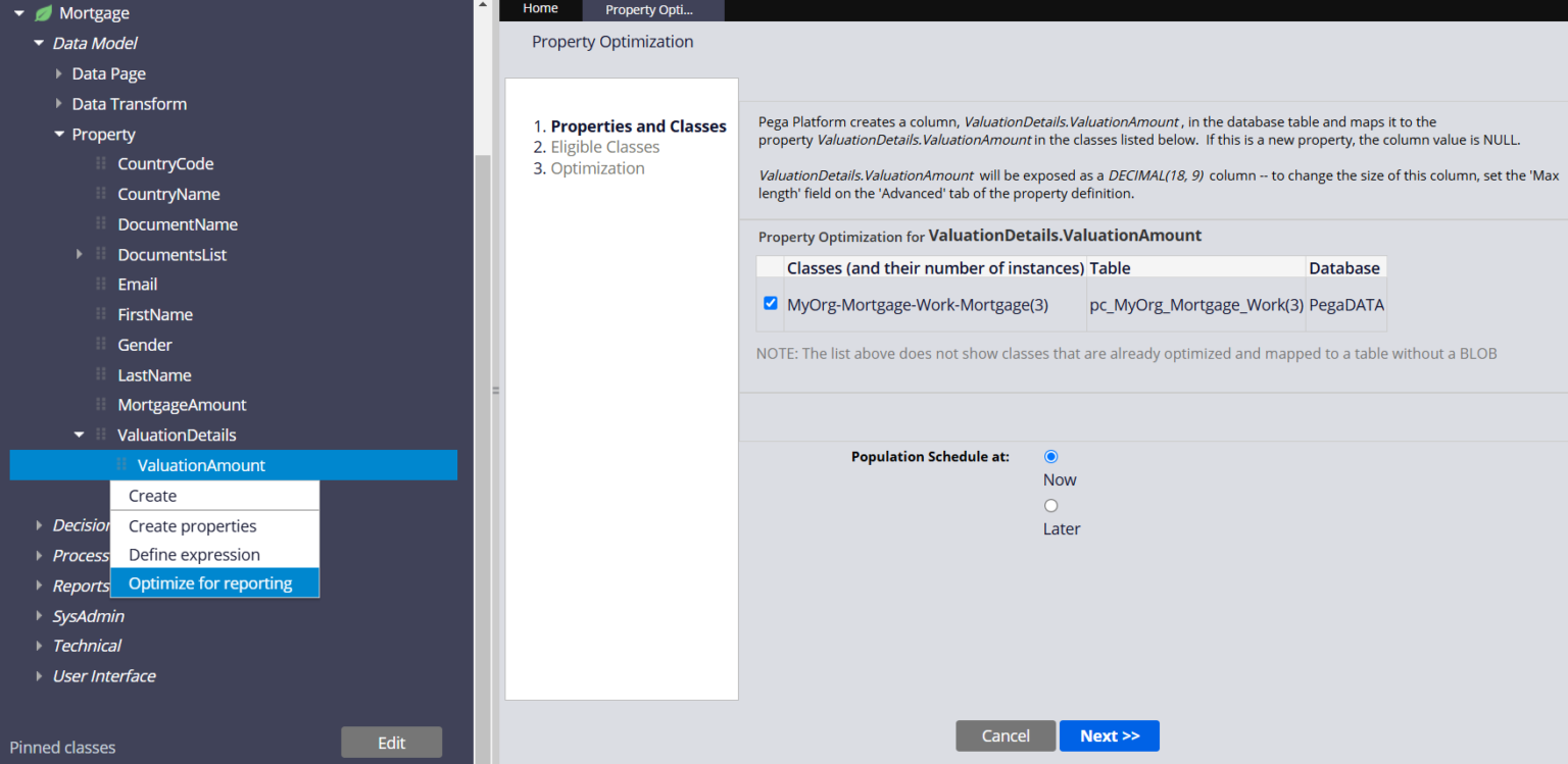 Declare Index rule - tutorial - MyKnowTech