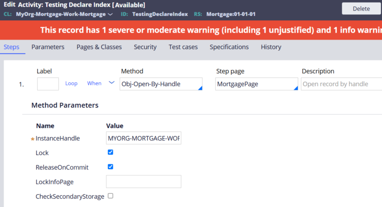 Declare Index rule - tutorial - MyKnowTech