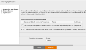 Property Optimization - Expose Columns in Pega - MyKnowTech