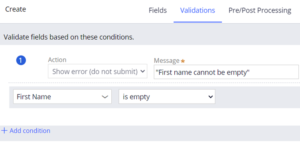 Validation rules in Pega - MyKnowTech