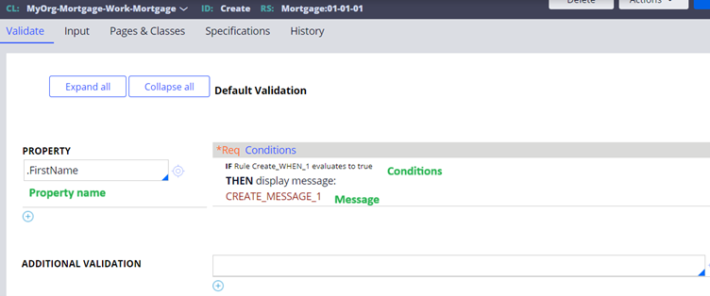 Validation rules in Pega - MyKnowTech