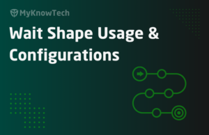 Wait shape in Pega - Configuration and its usage in flow