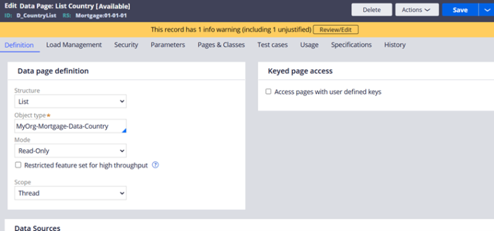 Data Pages Usage & Configurations in Pega - MyKnowTech