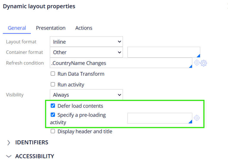 Dynamic Layouts - Usage and Configurations in Pega - MyKnowTech