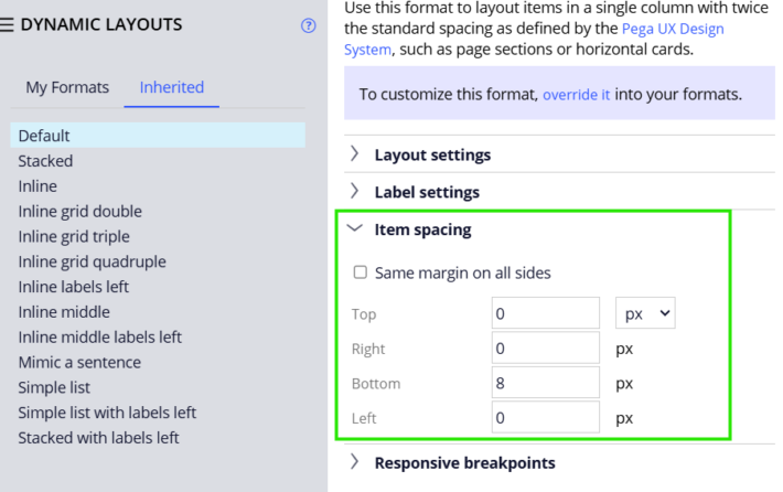 Dynamic Layouts - Usage and Configurations in Pega - MyKnowTech