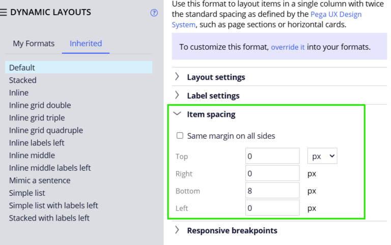 Dynamic Layouts - Usage and Configurations in Pega - MyKnowTech