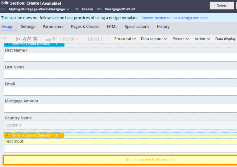 Dynamic Layouts - Usage and Configurations in Pega - MyKnowTech