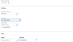 Locking mechanism in Pega