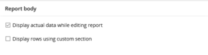 Report definition - List and summary reports, Report viewer, Report editor