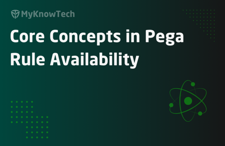 Rule delegation in Pega