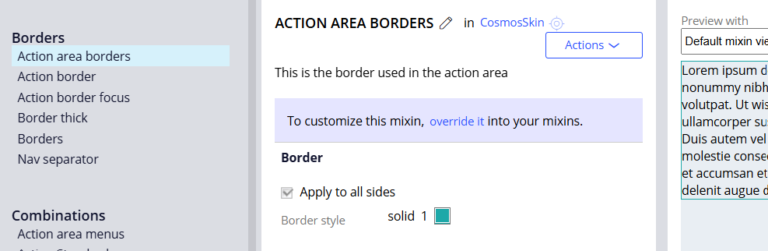 UI Skin - Formats and Mixins in Pega - MyKnowTech