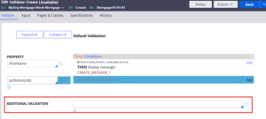 Validation rules in Pega - MyKnowTech